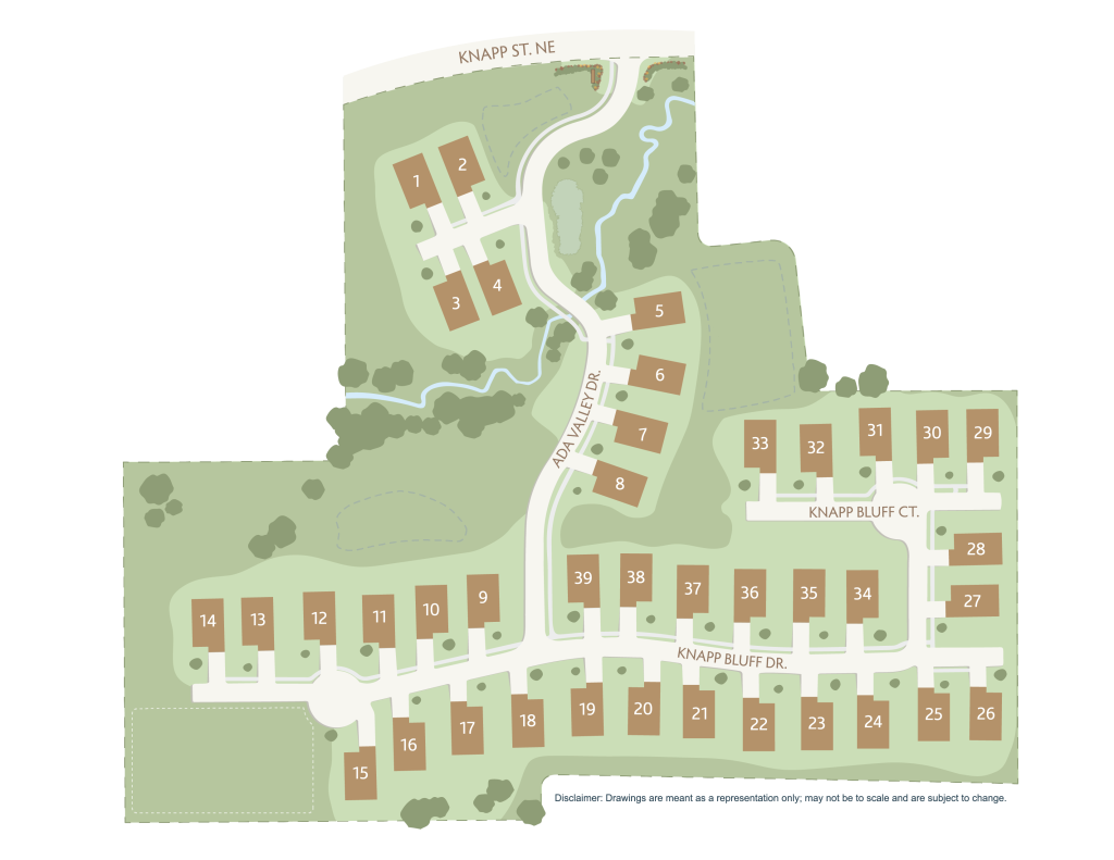 New Condos in Grand Rapids MI at The Reserve at Knapp Bluff | Covenant